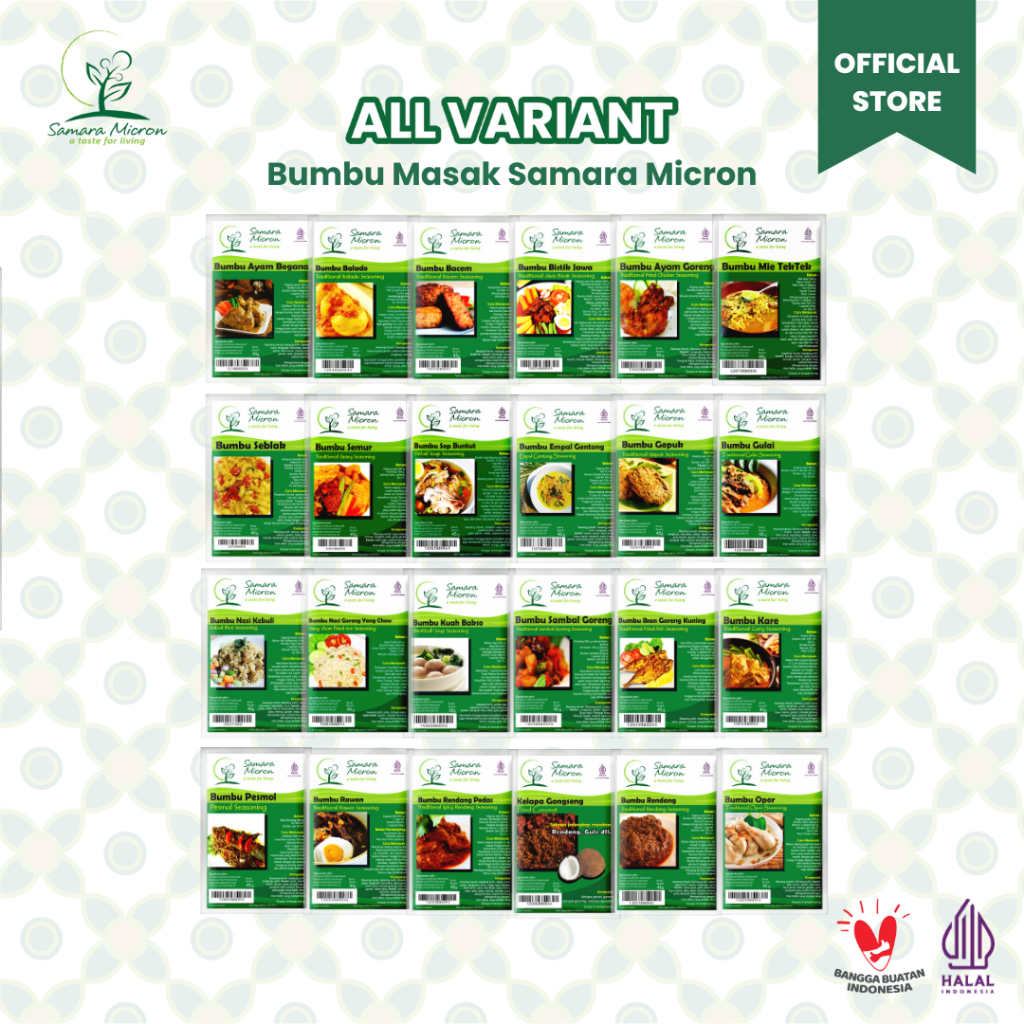 Jual Bumbu Masak Samara Micron All Variant | Shopee Indonesia
