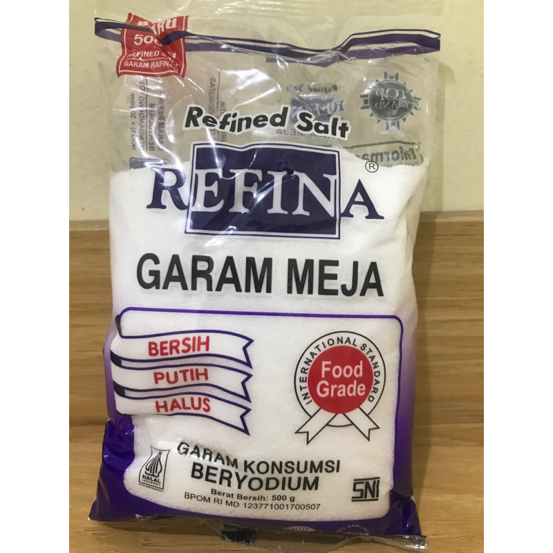 Jual Garam Refina 500 g / Garam Meja | Shopee Indonesia