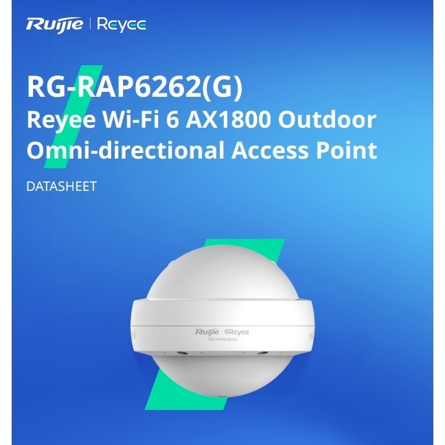 Jual RUIJIE RG-RAP6262(G) Wi-Fi 6 AX1800 Outdoor Access Point | Shopee ...