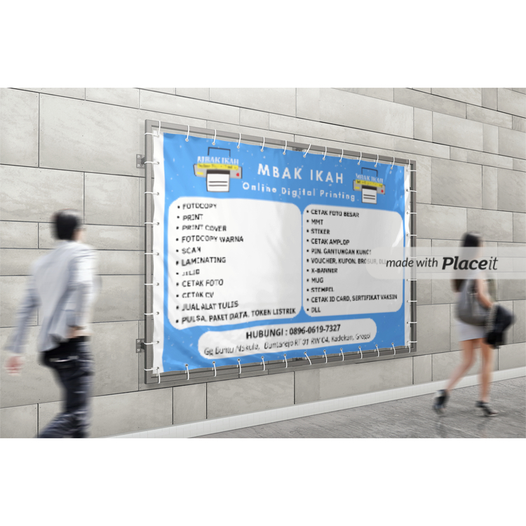 Jual Cetak MMT / Banner / Spanduk | Shopee Indonesia