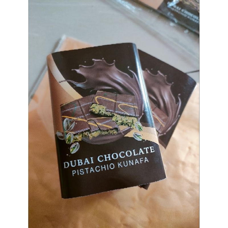 Jual Coklat dubai pistochio kunafa homemade 100gr | Shopee Indonesia