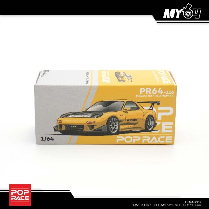 Jual Pop Race Mazda RX7 Re Amemiya Kuning Segel | Shopee Indonesia