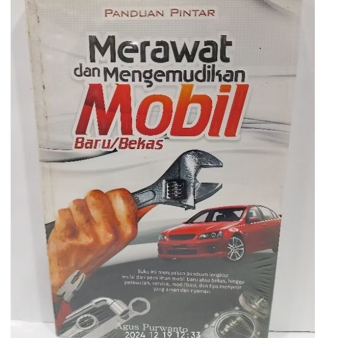 Jual Buku ORIGINAL PANDUAN PINTAR MERAWAT DAN MENGEMUDI MOBIL BARU ...