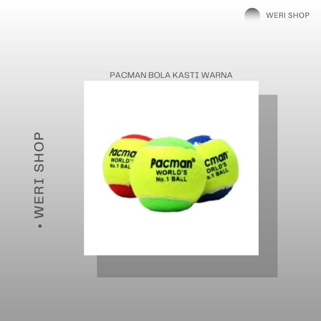 Jual PACMAN BOLA KASTI WARNA / BOLA KASTI BERKUALITAS (PER PCS ...