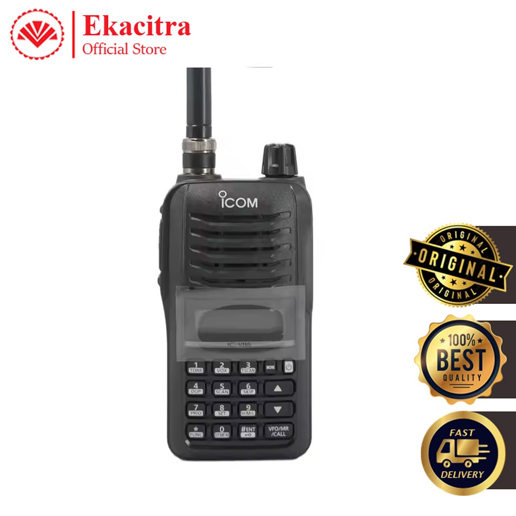 Jual WALKIE TALKIE ICOM IC-V86 SINGLE BAND VHF 7 W | Shopee Indonesia