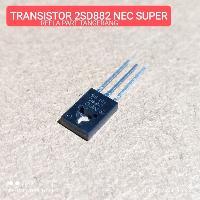 Jual D882 2SD882 NPN Transistor TO-126 BD12 NEC SUPER | Shopee Indonesia
