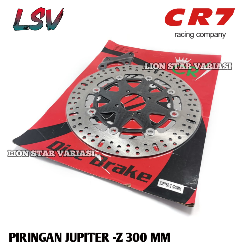 Jual Disc Brake Piringan Cakram Jupiter Z Lebar 300 MM Black 4 Lubang ...