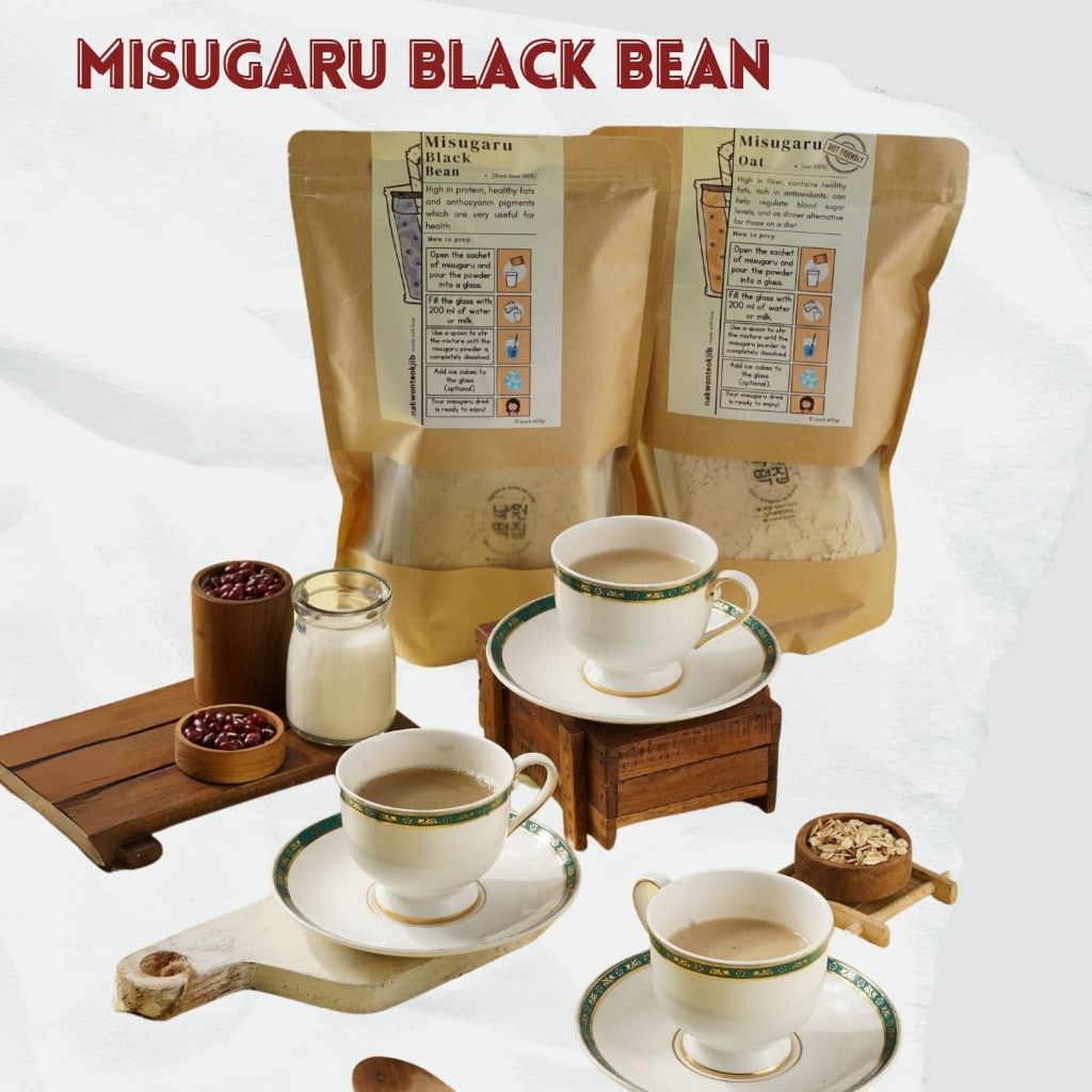 Jual MISUGARU BLACK BEAN 100% (Korean Healthy Multigrain Drink ...