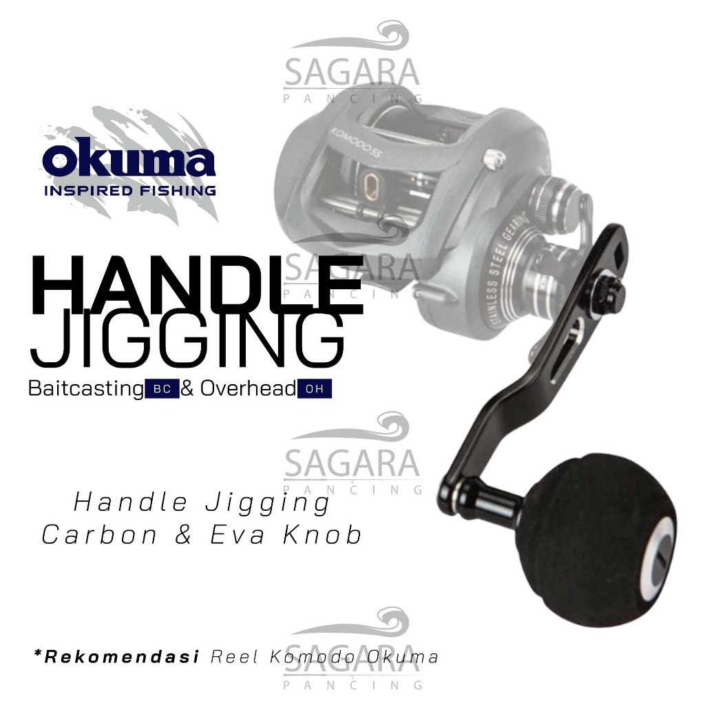 Jual Part Handle Jigging Reel Okuma Komodo BC | Shopee Indonesia