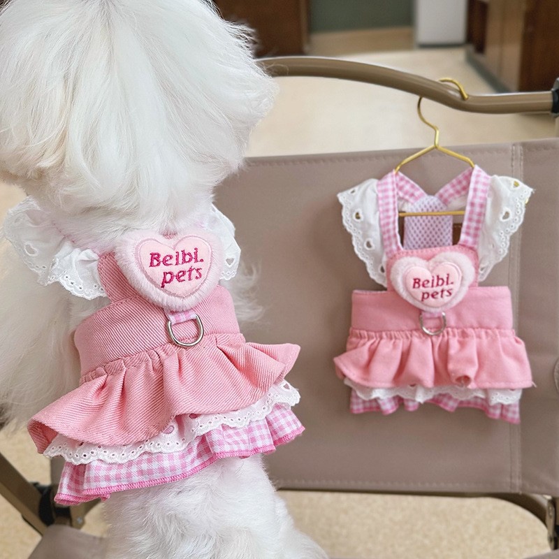Jual Beibi Pinky Dress / Pakaian Baju Anjing Kucing Model Dress Berenda ...