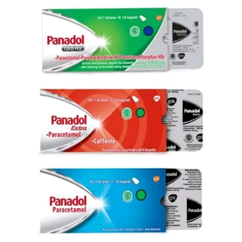 Jual PANADOL EXTRA, PANADOL BIRU, PANADOL COLD & FLU | Shopee Indonesia