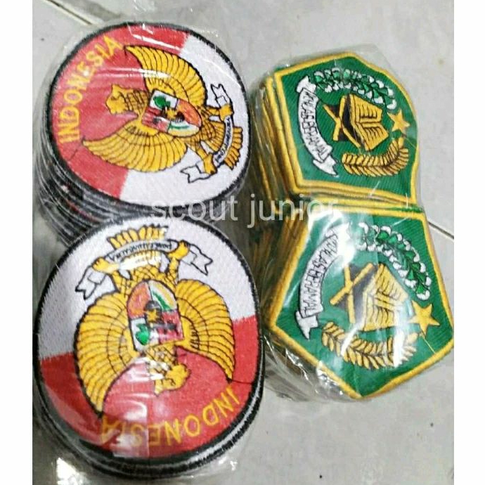 Jual BED IKHLAS BERAMAL BED GARUDA MERAH PUTIH BULAT ( bijian) | Shopee ...