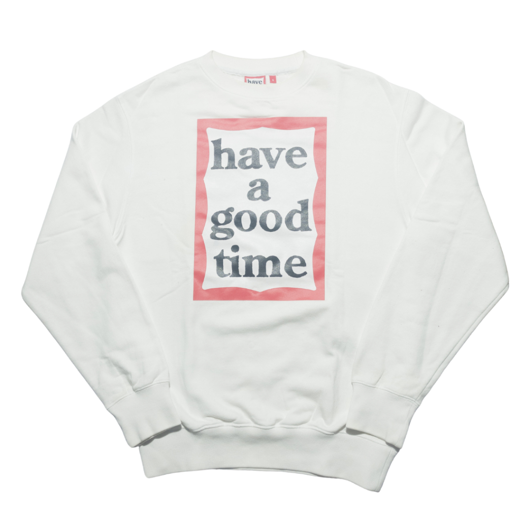 Jual Pakaian Pria Crewneck Have a Good Time | Shopee Indonesia
