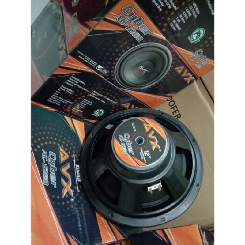 Jual Speaker Subwoofer 12 inch AVX CYBER AC-1268 Double Coil | Shopee Indonesia