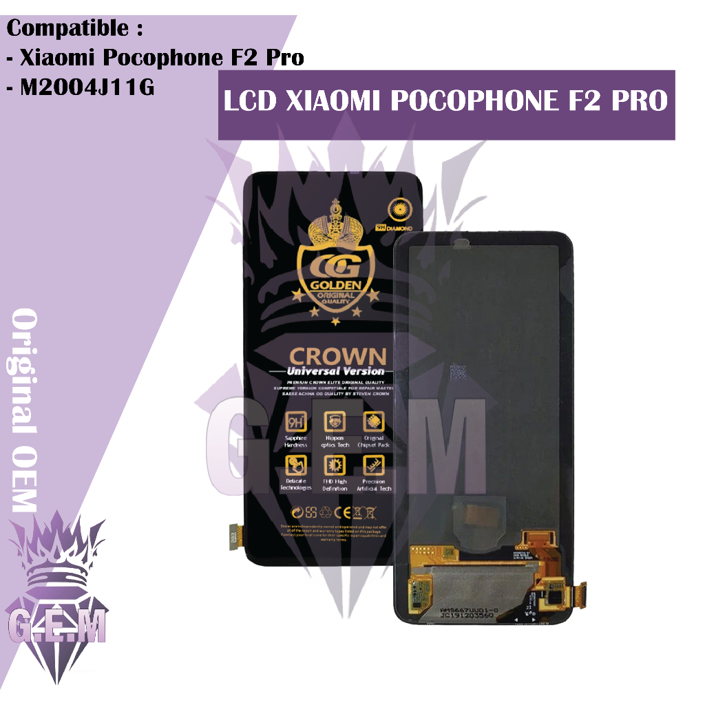 Jual LCD TOUCHSCREEN XIAOMI POCOPHONE F2 PRO / POCO F2 PRO / XIAOMI K30 ...
