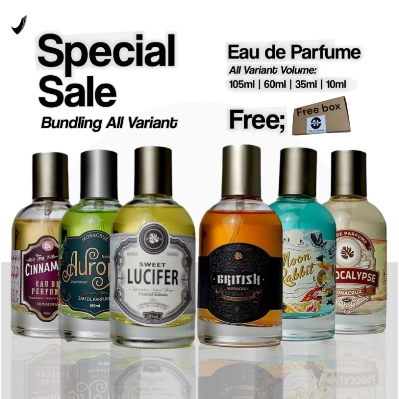 Jual SPECIAL SALE | BUNDLING ALL VARIANT | PARFUM MONACRUZ ORIGINAL ...