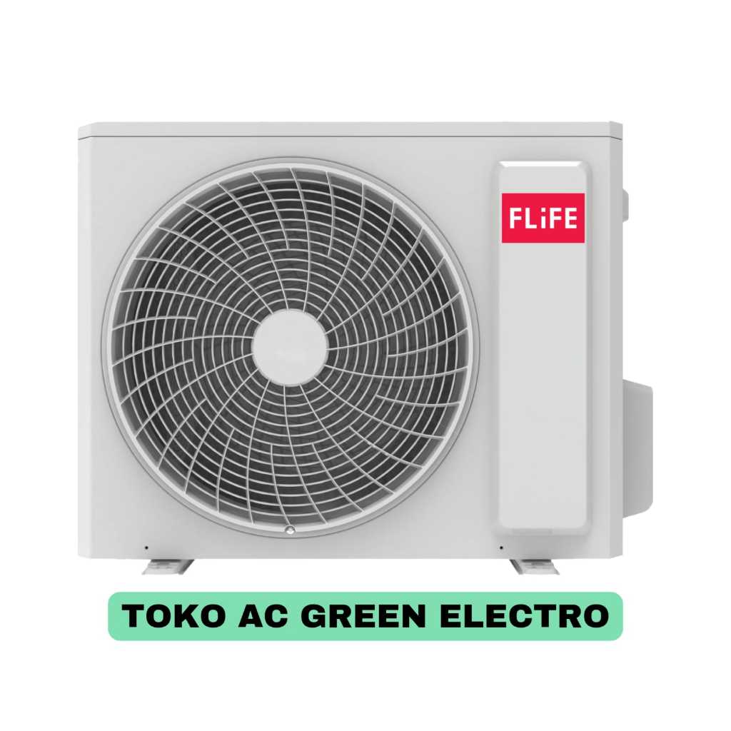 Jual Outdoor ac Flife 1/2 pk FAC-05FM002 By GREE Gold Fin FREON R32 ...