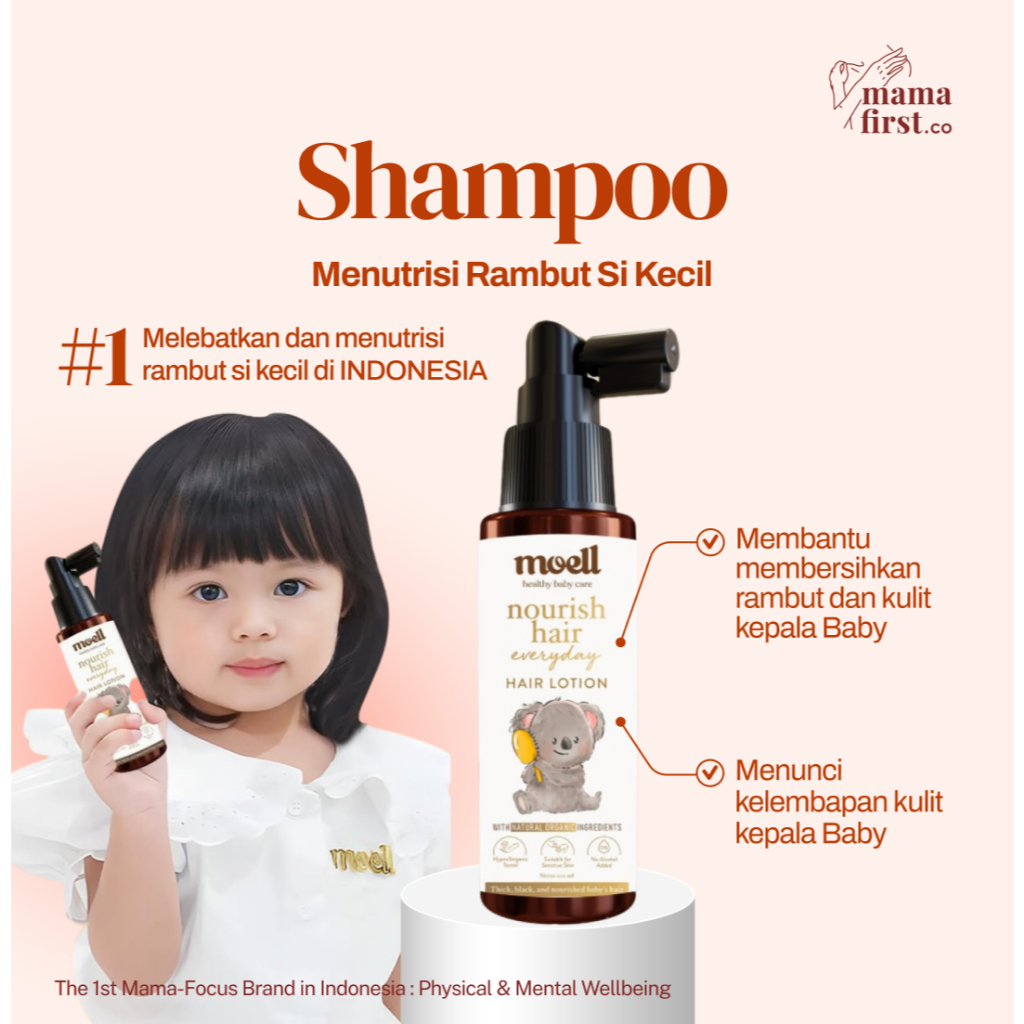 Jual Moell Shampoo 185ml | Shampoo Bayi & Anak | Bubbles Bubbles ...