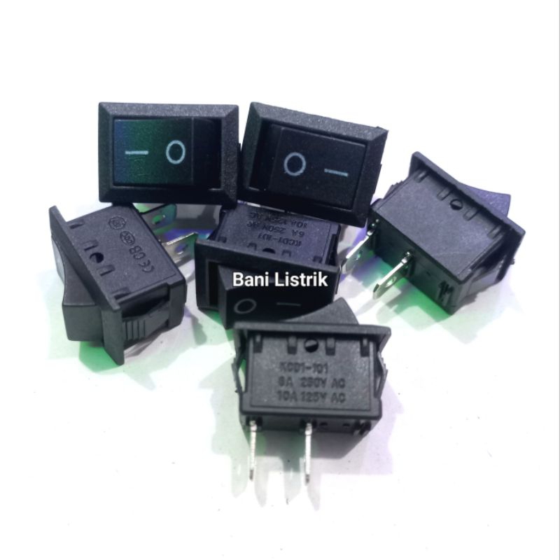 Jual Saklar Switch On Off 2 Pin Rocker Saklar | Shopee Indonesia