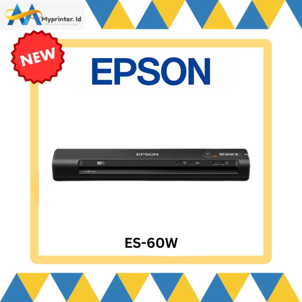 Jual Epson WorkForce ES-60W Wi-Fi Portable Sheetfed Document Scanner ...