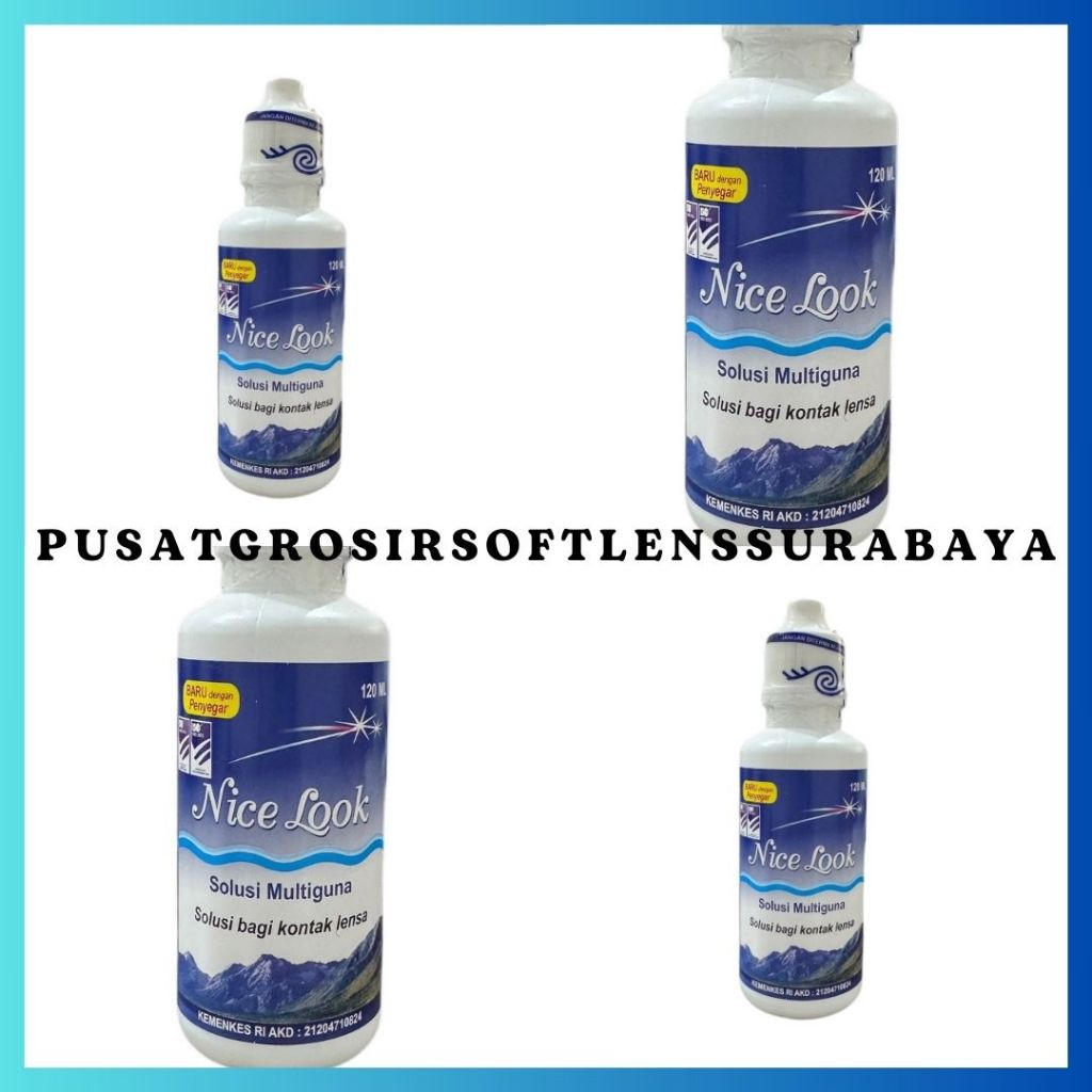 Jual CAIRAN SOFTLENS NICE LOOK 120ML ///// AIR SOFTLENS / CAIRAN ...