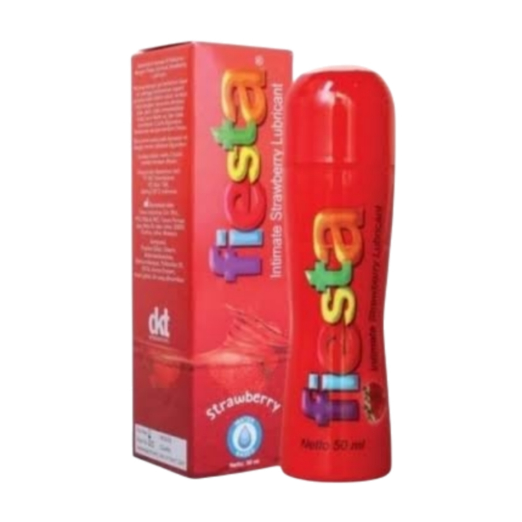 Jual Fiesta Intimate Lubricant Gel Strawberry [50mL] | Shopee Indonesia