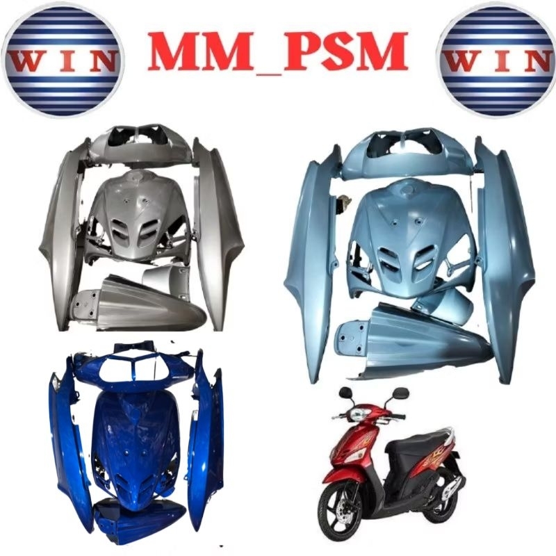 Jual FULL SET BODY HALUS MIO LAMA MIO SPORTY HITAM PUTIH SILVER BIRU ...