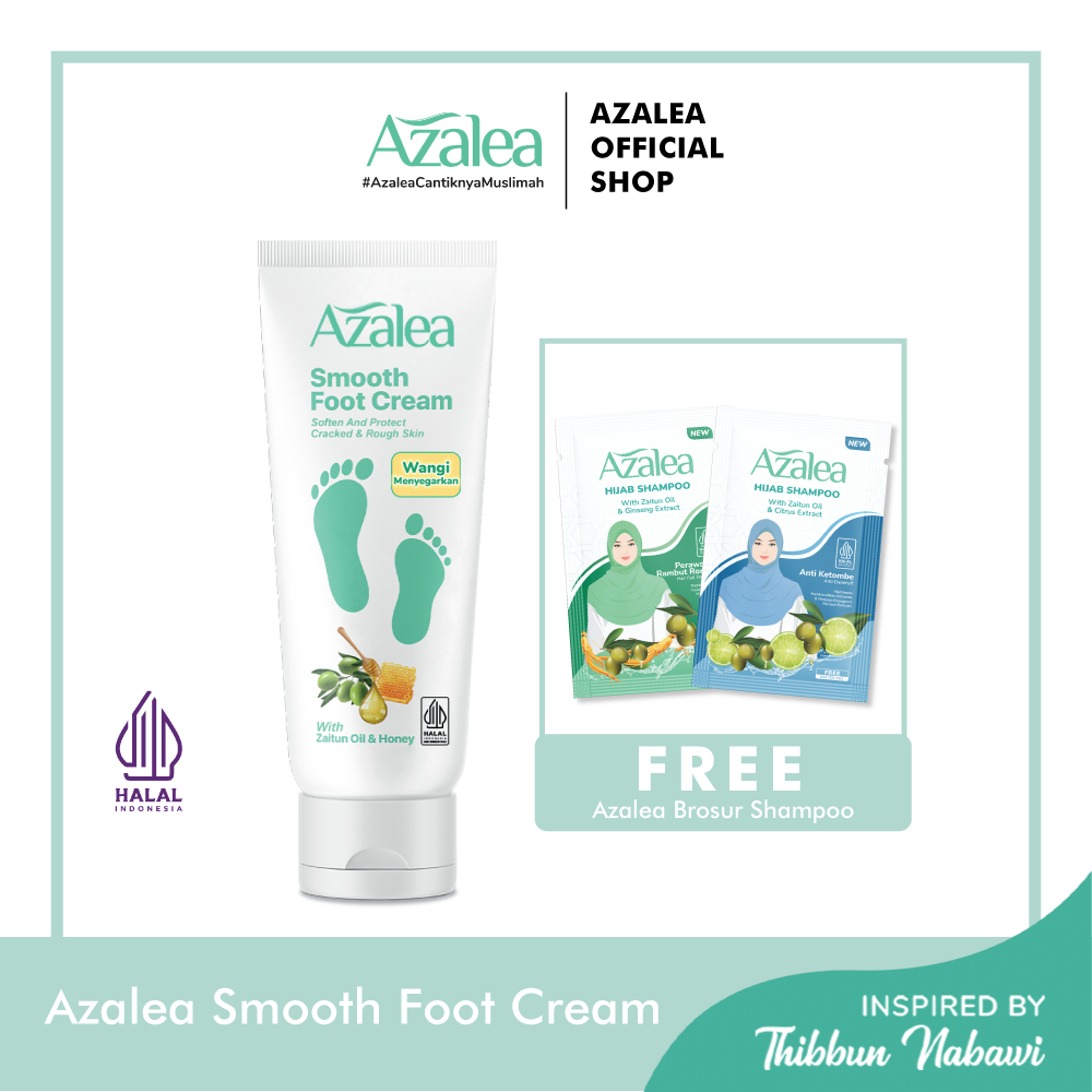 Jual Azalea Smooth Foot Cream - Krim Pelembut Kaki | Shopee Indonesia