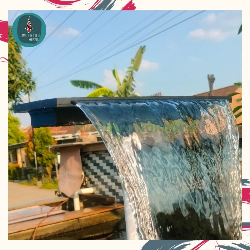 Jual waterfall kolam ikan koi model slim 30 cm | Shopee Indonesia