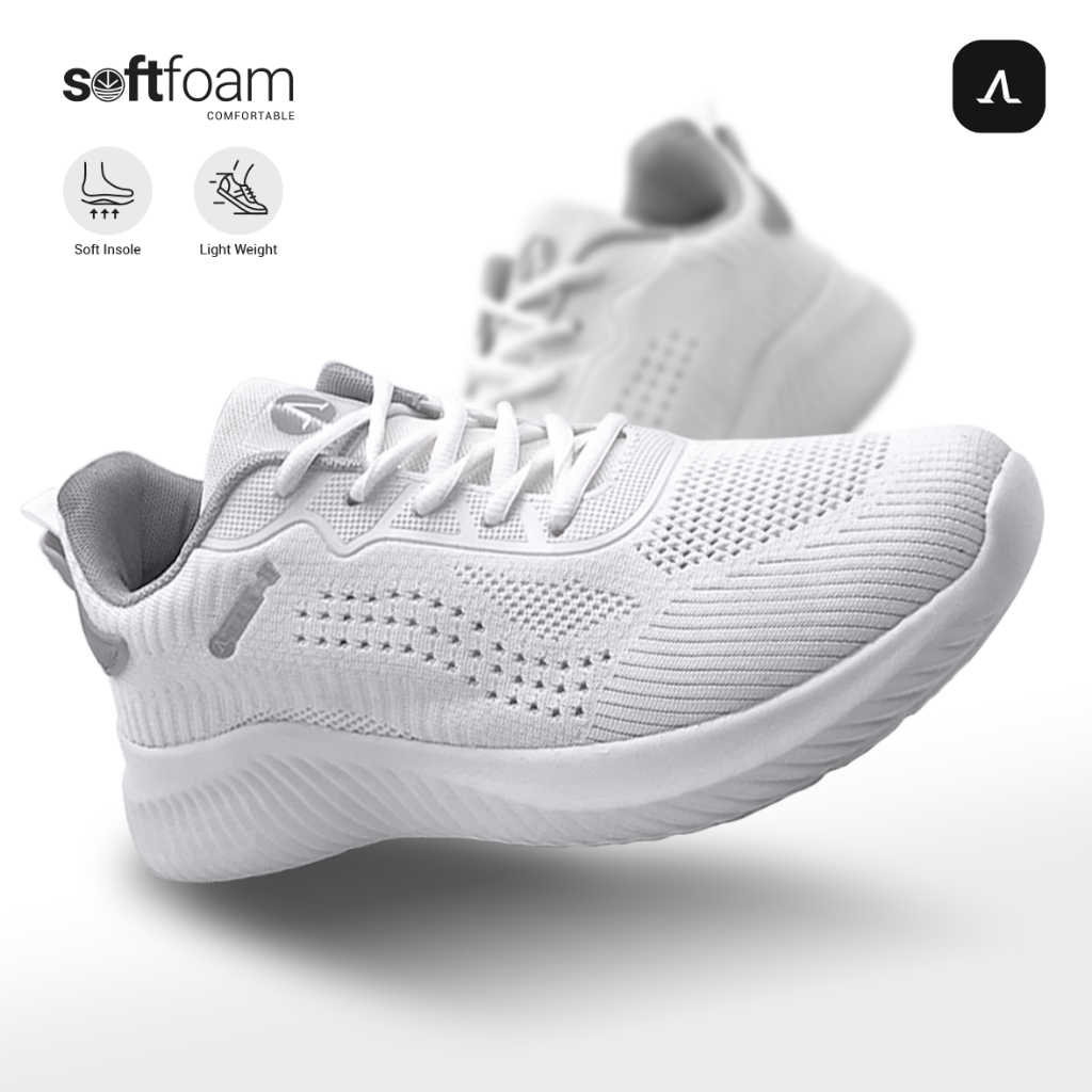 Jual Sepatu Lebaran Walk It Sepatu Putih Polos Sepatu Sekolah Casual ...