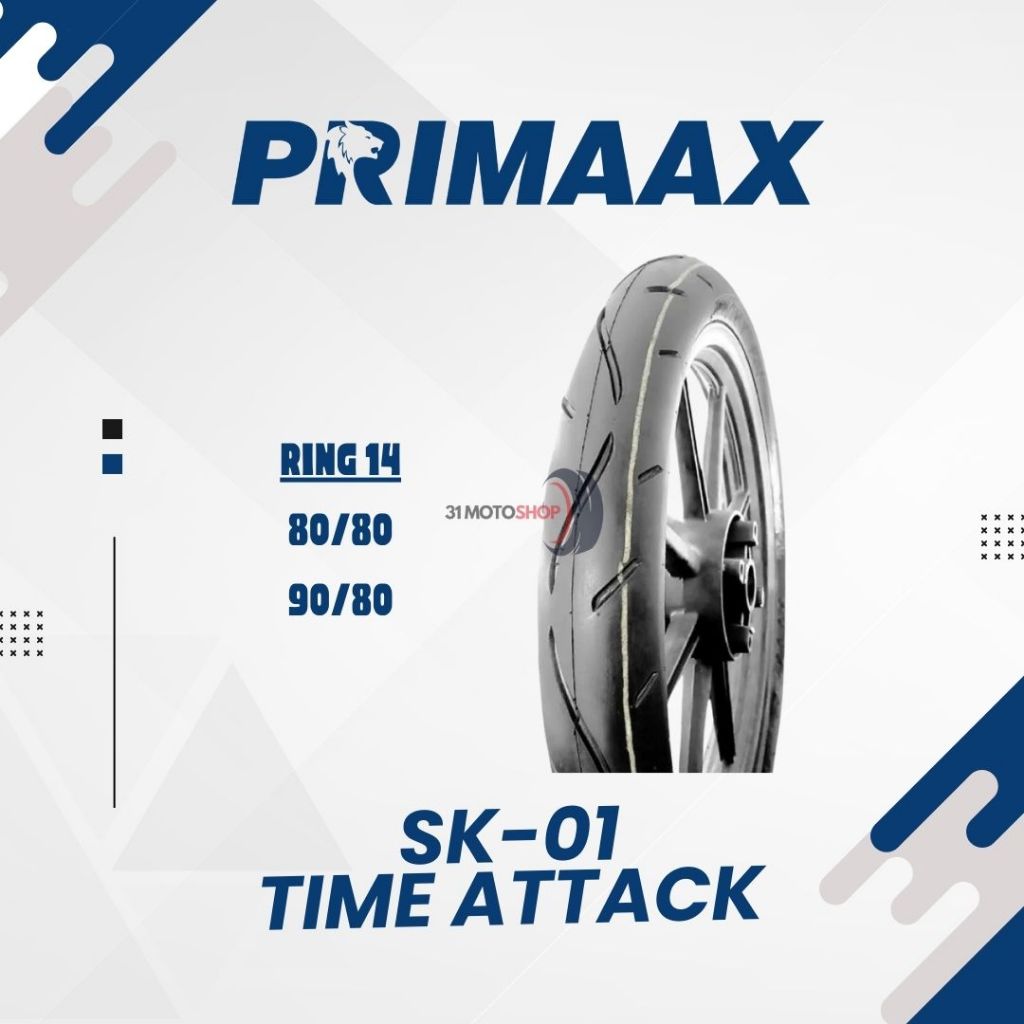 Jual Ban Donat Tube Type Primaax Primax SK 01 Time Attack 80/80 90/80 ...