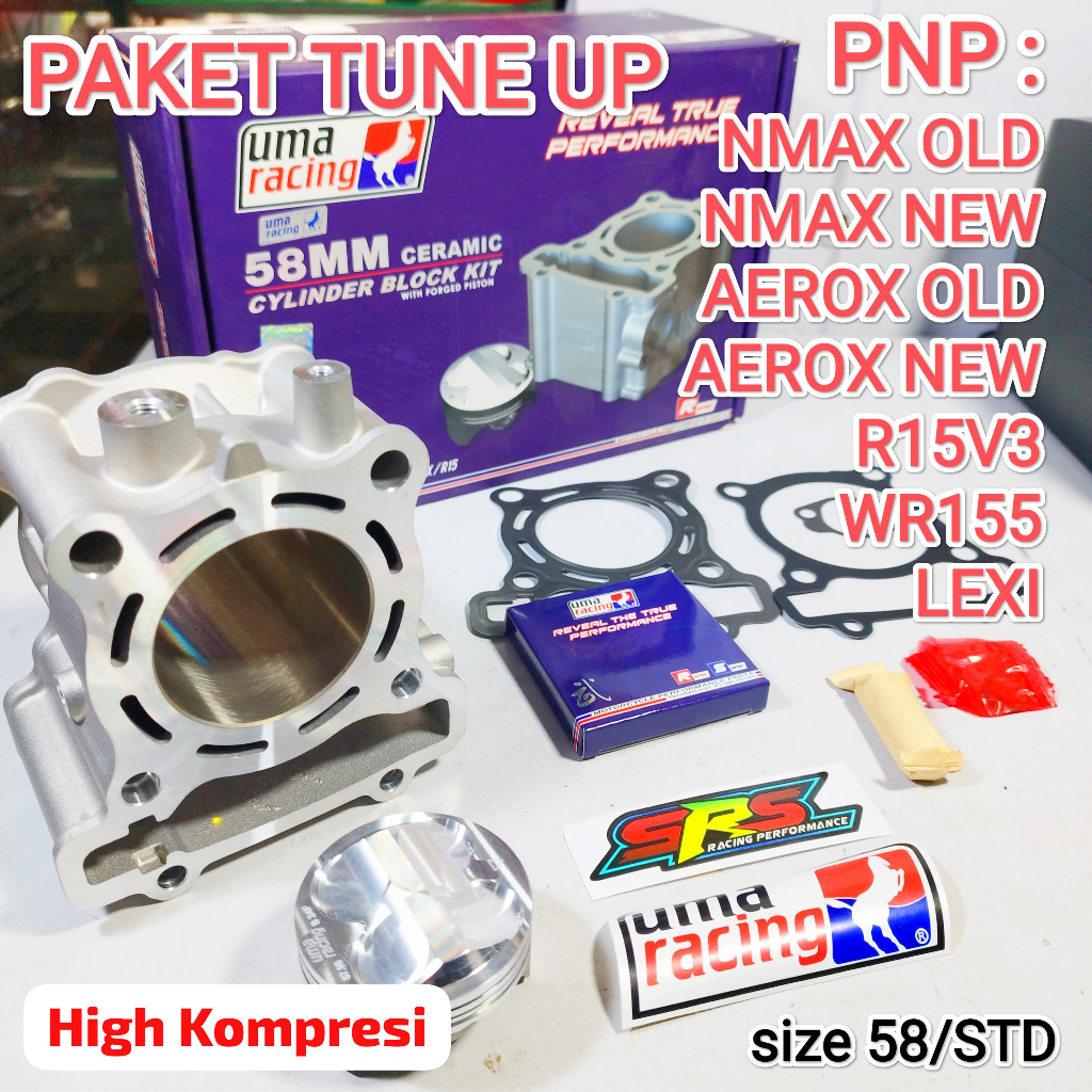 Jual UMA BLOCK BLOK SEHER NMAX AEROX WR 155 R15 V3 V4 VVA VIXION R 155 MT15 XSR LEXI NMAX NEW ...