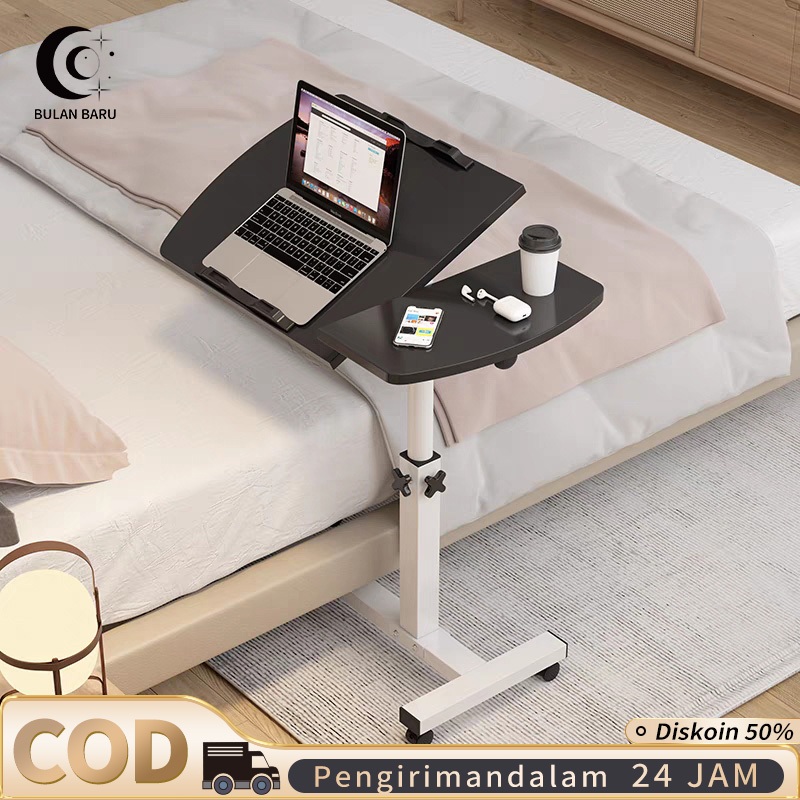 Jual COD Meja Laptop Lipat Adjustable Portable Mobile Desk Study Table ...