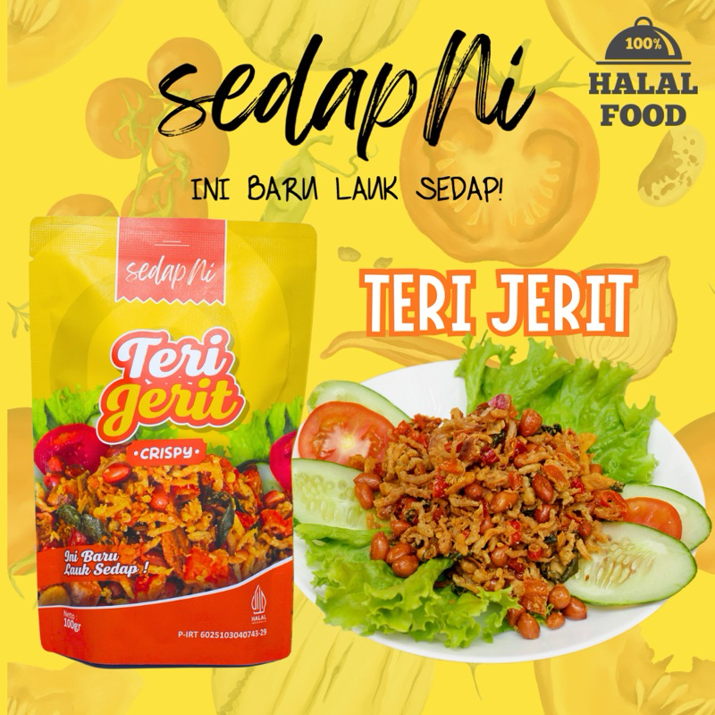 Jual SedapNi - Teri Jerit / Lauk Ikan Teri Medan / Teri Kacang / Lauk ...