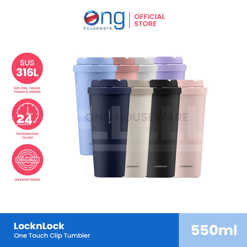 Jual ONG Houseware - Locknlock Botol Termos Air Minum Energetic One ...