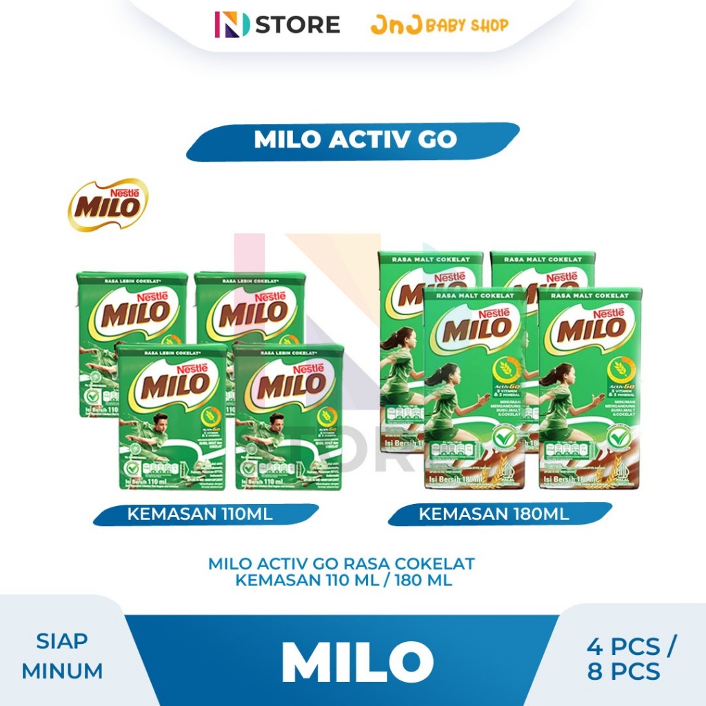 Jual Milo ACTIVE-GO Rasa Cokelat/ Nutriactive Rasa Choco Cereal/ Choco ...