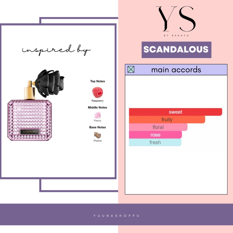 Jual Yuunashoppu - Parfum Wanita Tahan Lama VS Scandalous | VS ...