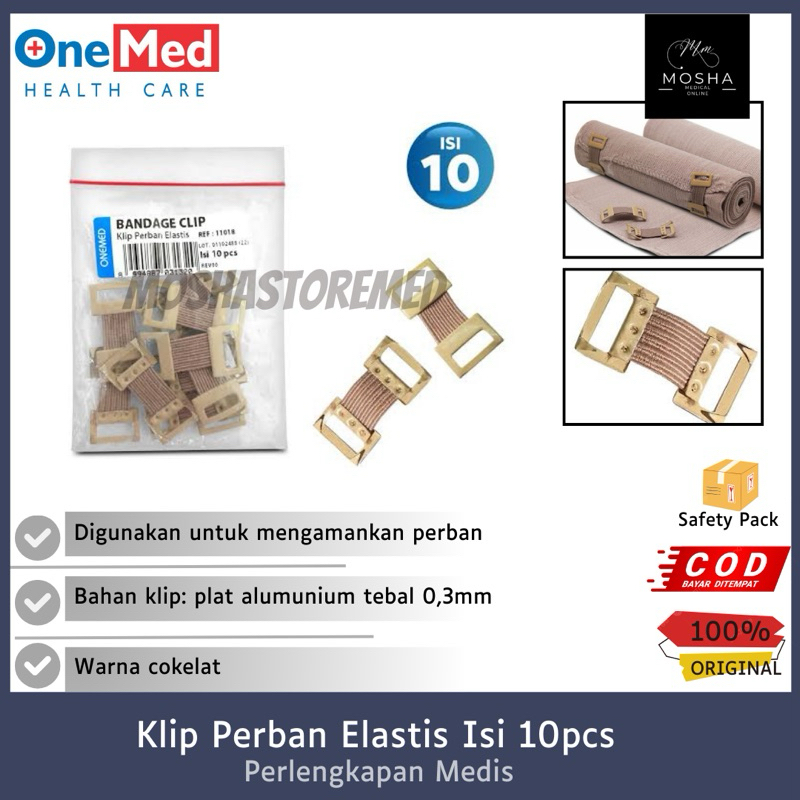 Jual ONEMED-Klip Perban Elastis Isi 10pcs | Shopee Indonesia