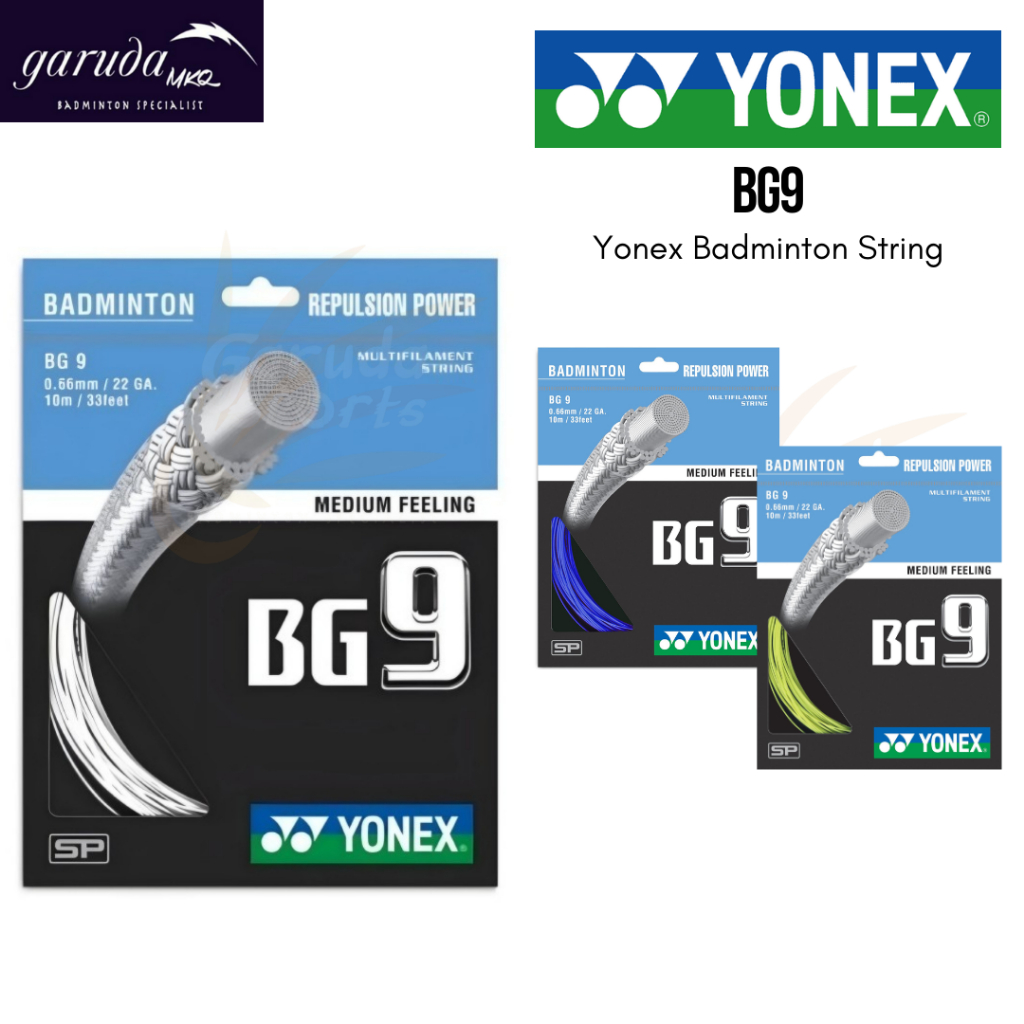 Jual Senar Badminton Yonex BG9 / Yonex BG 9 | Shopee Indonesia