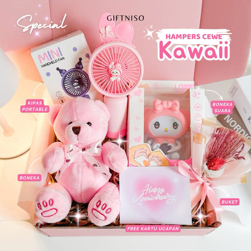 Jual Kado Cewe Lucu Unik Hampers Ulang Tahun Anniversary Gift Boneka ...