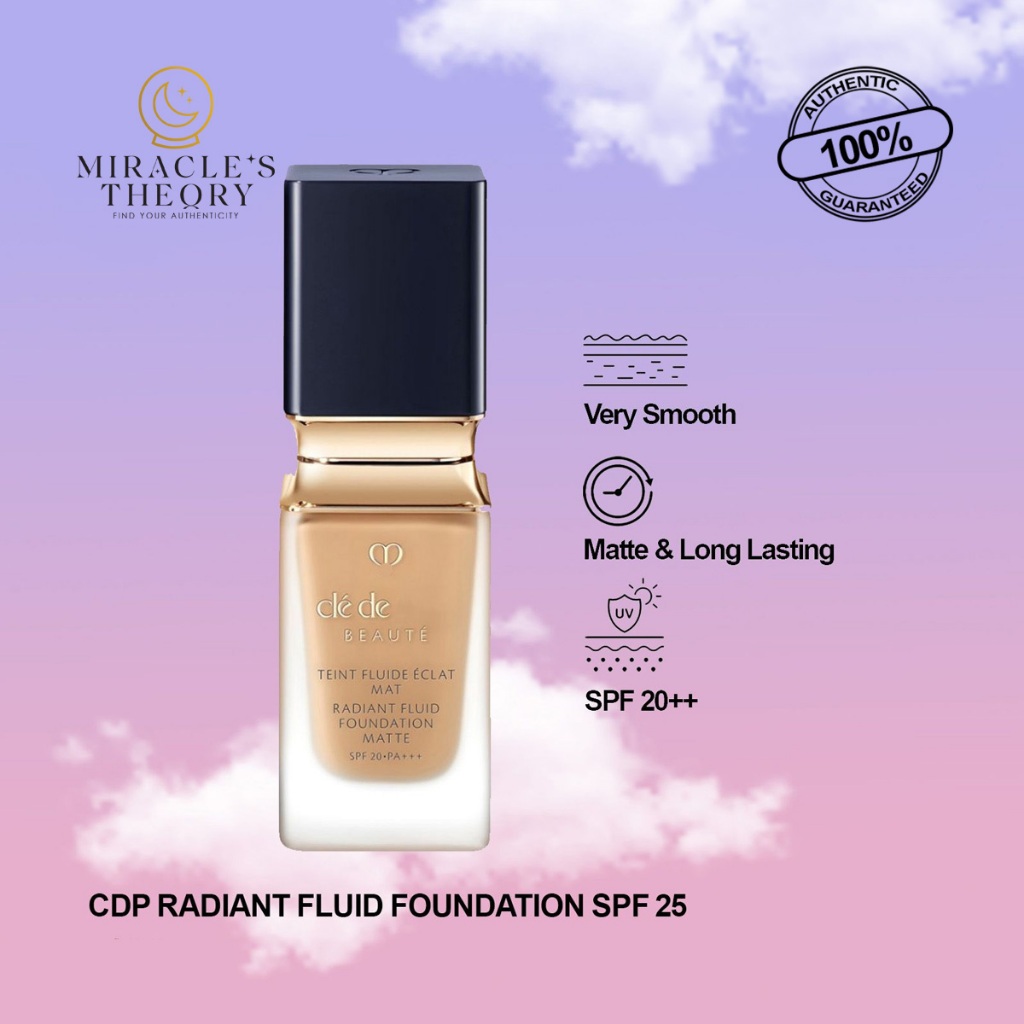 Jual (READY STOCK) MT | Cle De Peau.CDP Radiant Fluid Foundation ...