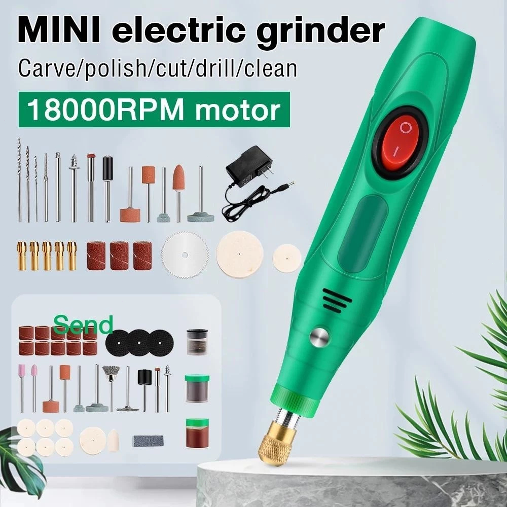 Jual Mesin Gerinda Mini Drill Electric Engraver Grinder Ukir Kayu ...