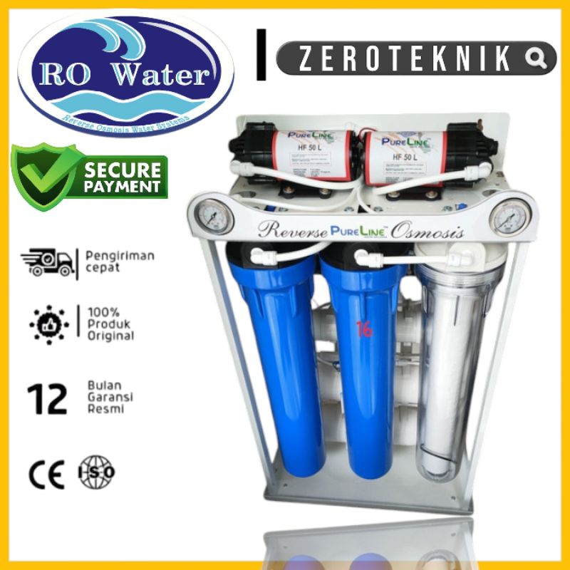 Jual Mesin RO 1000 GPD Micron Filter Air Minum Reverse Osmosis Housing ...