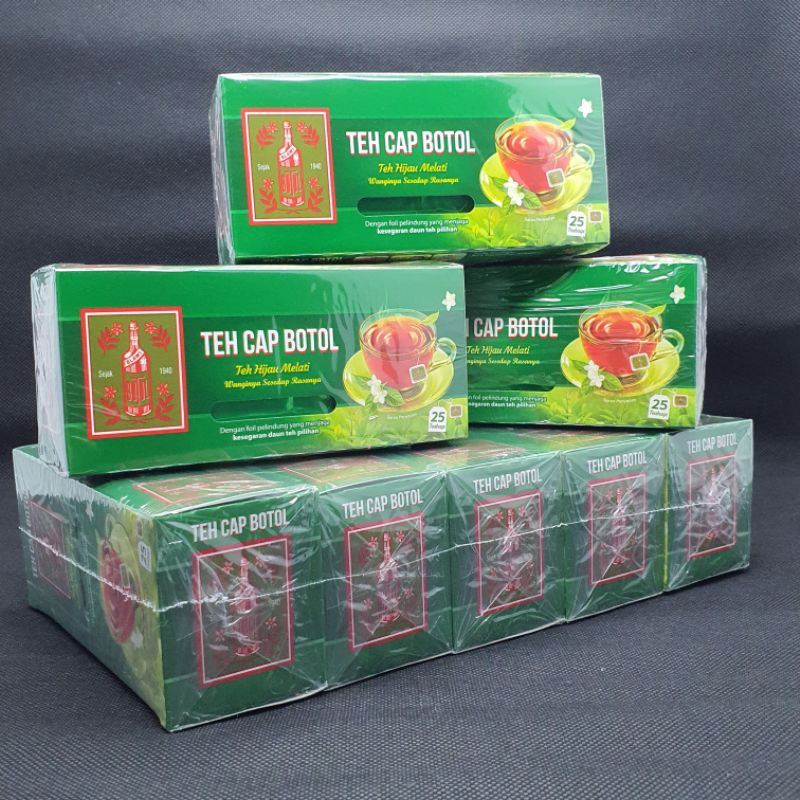 Jual Teh cap botol celup isi 25 kantong | Shopee Indonesia