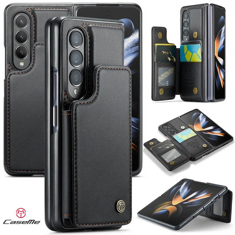 Jual Caseme C22 Leather Case Samsung Galaxy Z Fold 3 - Fold3 5G - Card ...