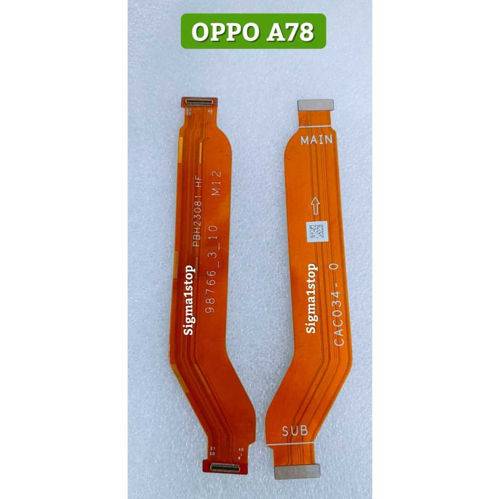 Jual OPPO A78 5G FLEXIBLE MAIN BOARD CABLE MAIN FLEXI FLEKSIBEL FC | Shopee Indonesia