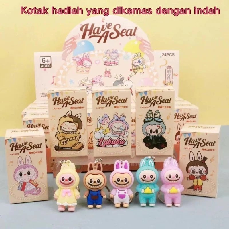 Jual Blind Box Labubu / Gantungan Kunci Labubu / Mistery Labubu / Kotak ...