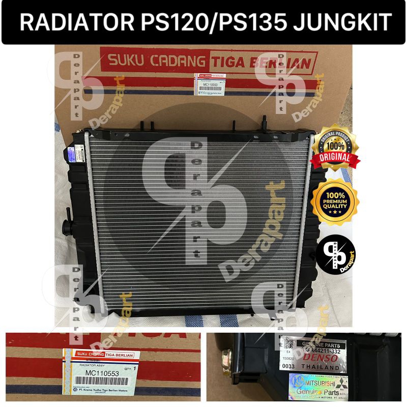 Jual RADIATOR ASSY MITSHUBISHI PS 120 / PS 135 JUNGKIT ORIGINAL DENSO ...