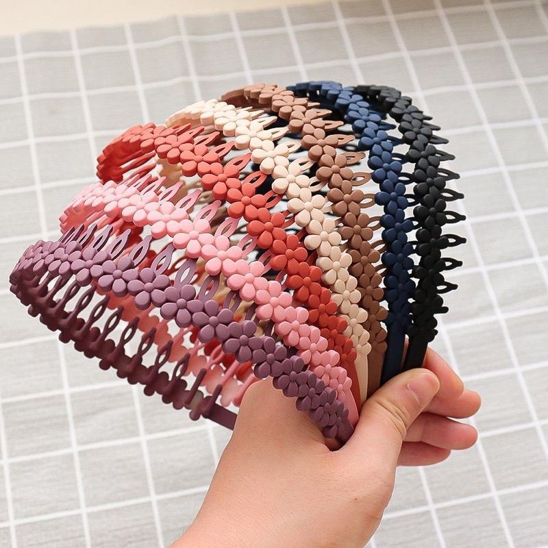 Jual Bando Rambut Doff Model Bunga Sirkam | Shopee Indonesia