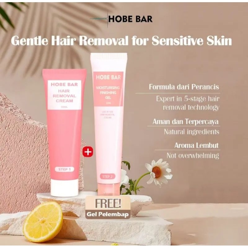 Jual Hobe Bar gentle hair removal cream | Shopee Indonesia